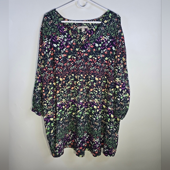 Woman Within | Dresses | Woman Within Floral Dress | Poshmark